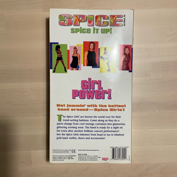 Galoob | Toys | Rare 998 Baby Spice Doll Spice Girls | Poshmark
